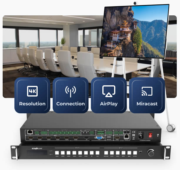 Presentation Switchers at the Best Price | BZBGEAR