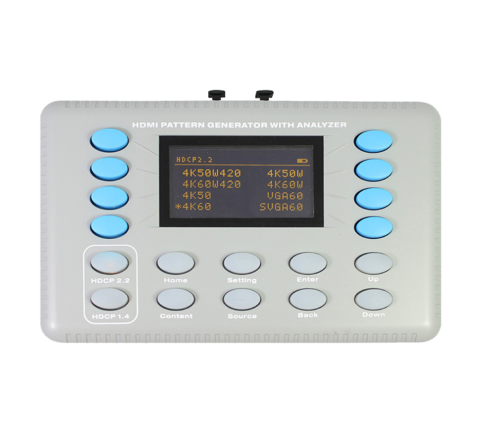 BG-AVTPG-A HDMI 2.0 Test Generator-Analyzer with Audio