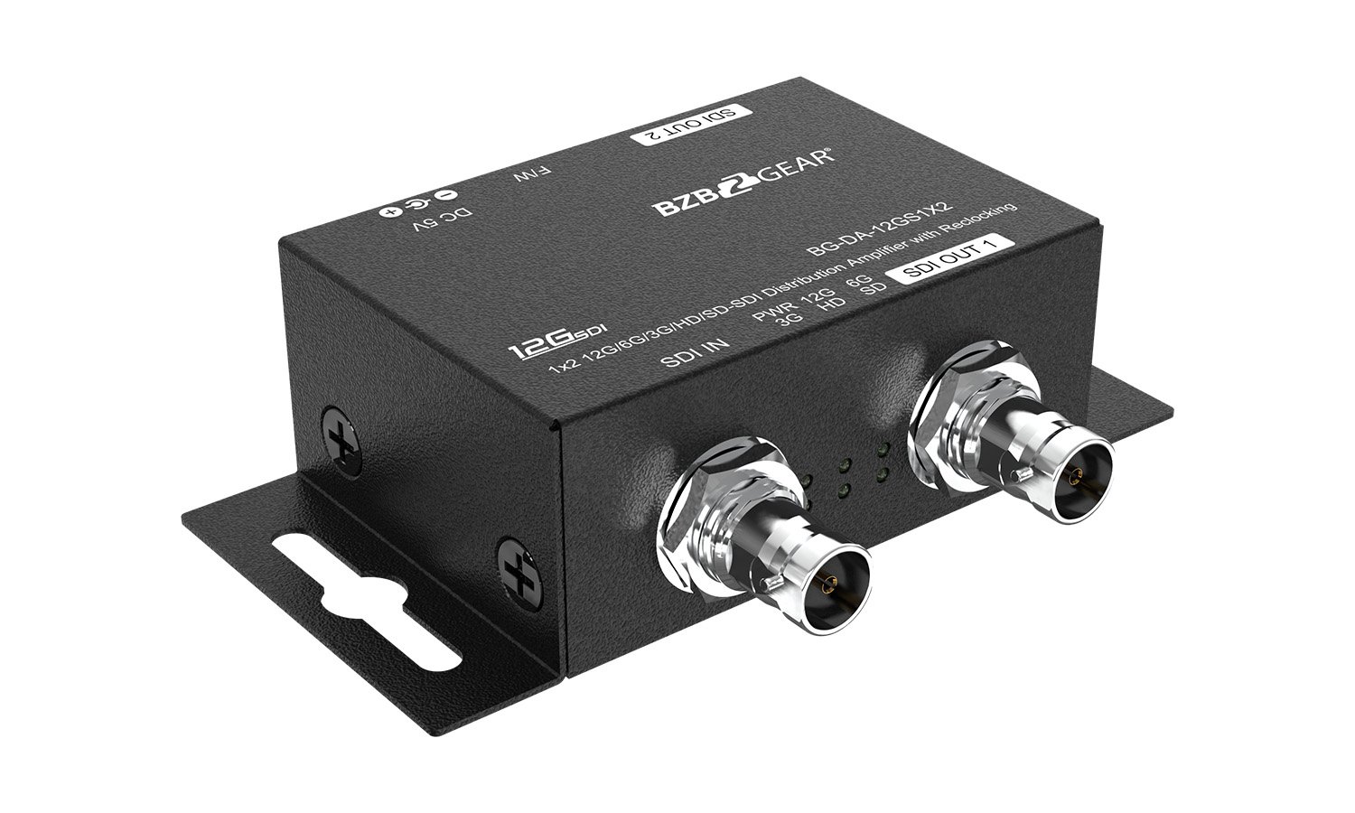 4K UHD 12G-SDI 1x2 Splitter/Distribution Amplifier