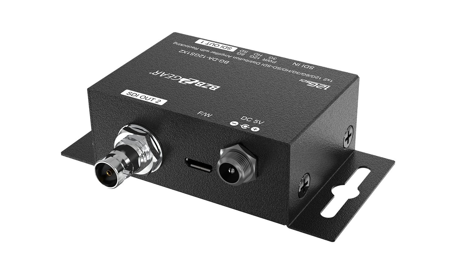 4K UHD 12G-SDI 1x2 Splitter/Distribution Amplifier
