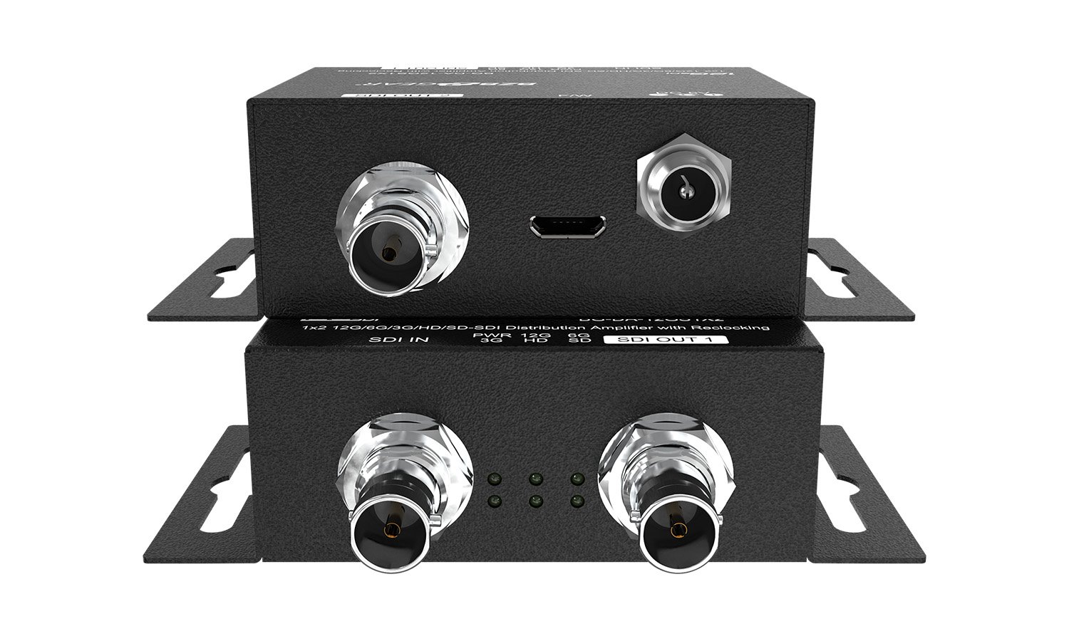 4K UHD 12G-SDI 1x2 Splitter/Distribution Amplifier