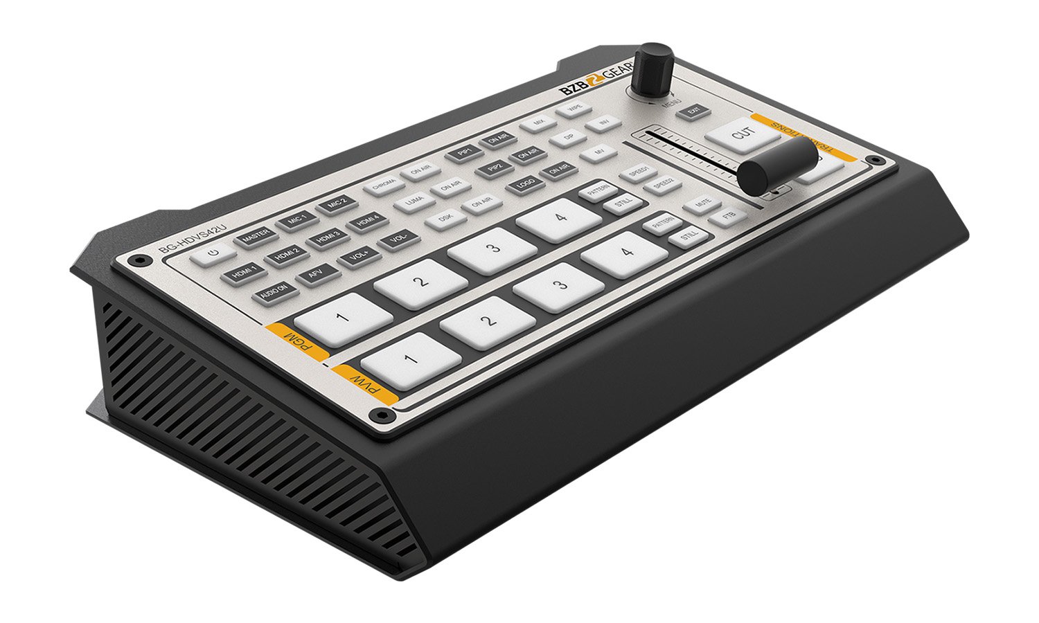 4-Channel 1080P FHD HDMI Live Streaming Switcher Mixer