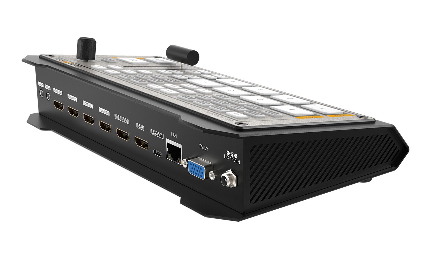 4-Channel 1080P FHD HDMI Live Streaming Switcher Mixer
