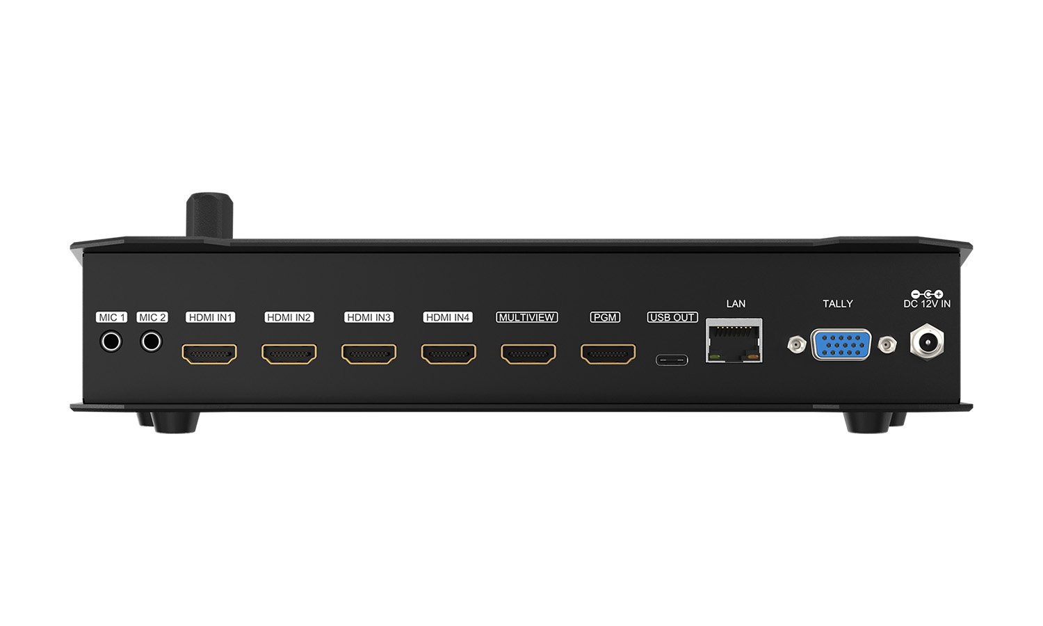 4-Channel 1080P FHD HDMI Live Streaming Switcher Mixer