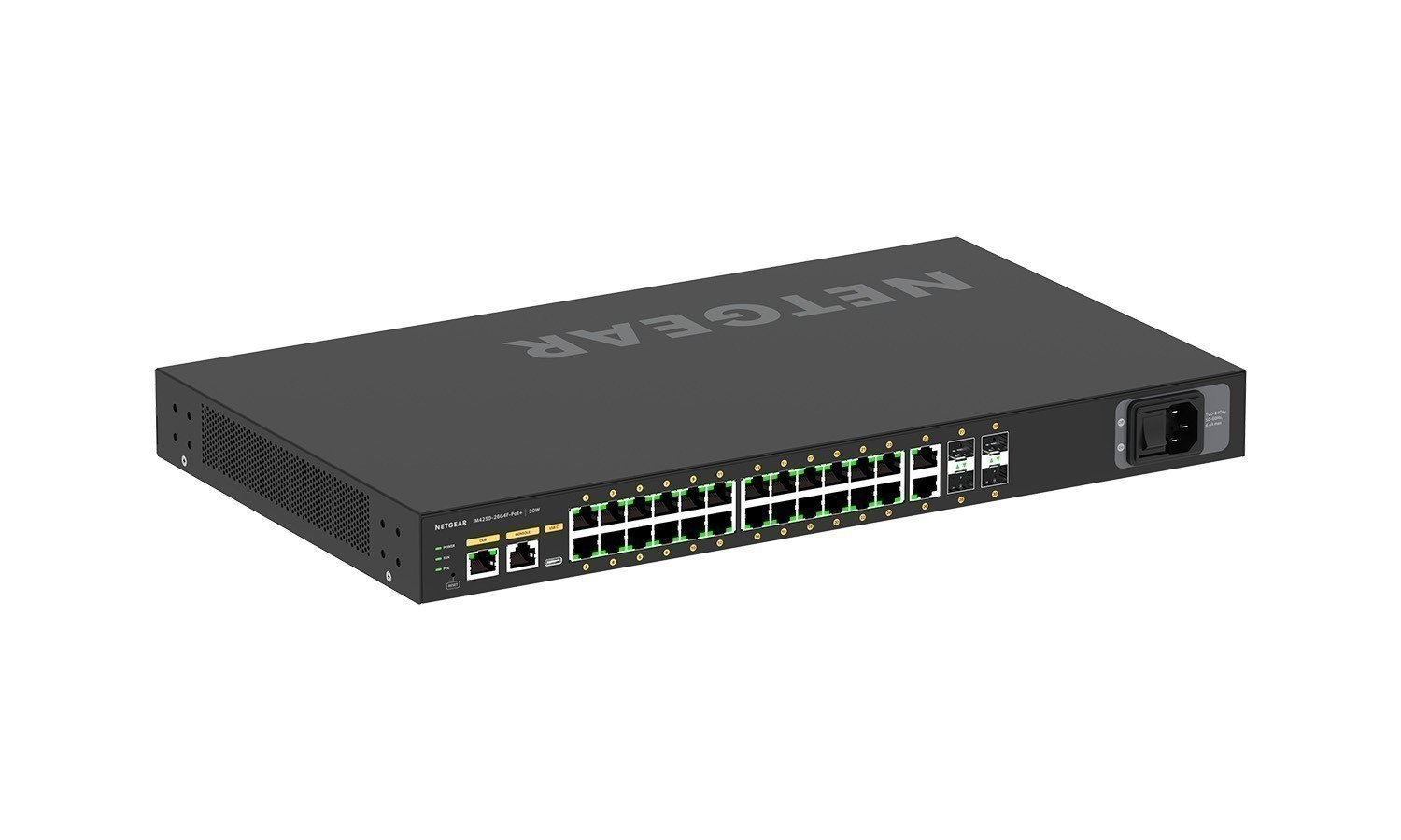 NET-M4250-26G4F-PoE+PC NETGEAR AV LINE 24X1G PoE+ Managed Switch