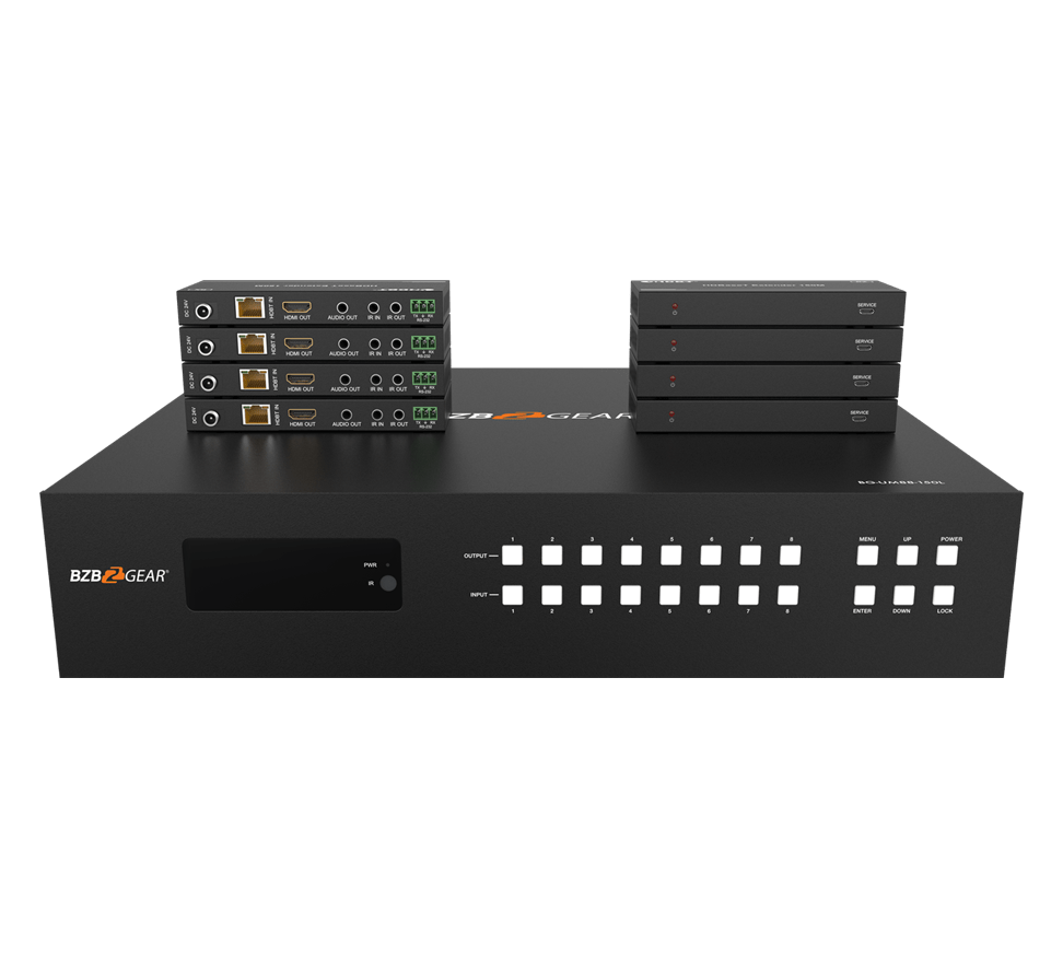Professional HDMI, HDBaseT Matrix Switchers | BZBGEAR