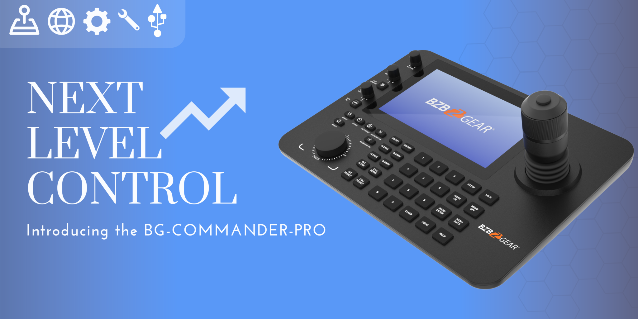 Best PTZ Camera Controller For Large Productions | Bzbgear
