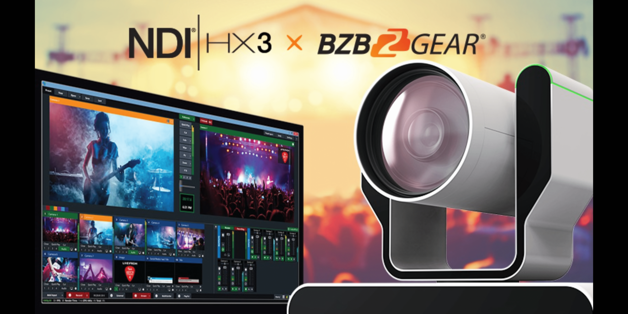 Next-Gen 4K Auto-Tracking PTZ Camera Now NDI®|HX 3 Certified | Bzbgear