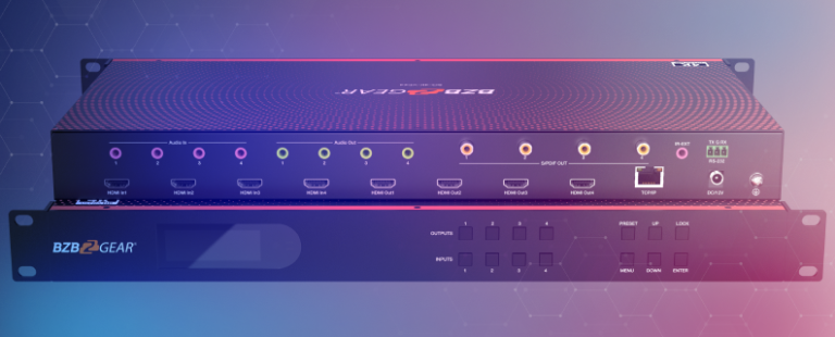 4x4 4K HDMI Matrix Switcher / Video Wall Processor / MultiViewer