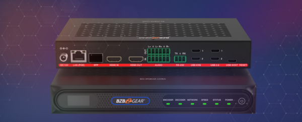 4K UHD HDMI 2.0 Over IP Multicast Transceiver with Seamless Matrix ...