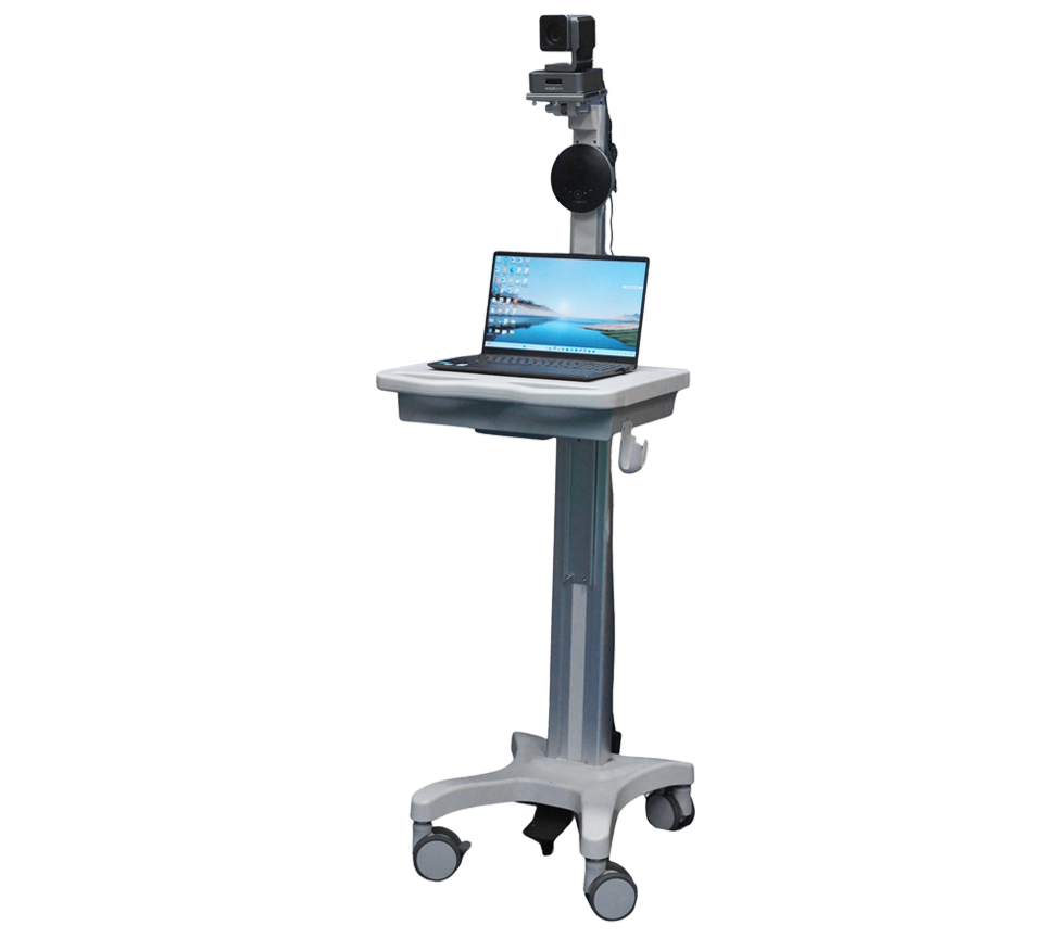 Medical-Grade Computer/Laptop Roll Cart/Stand with 10X PTZ Camera ...
