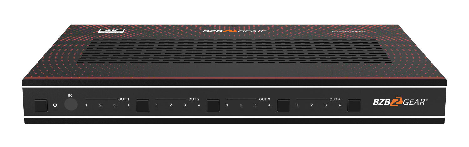 How to Set Up and Control Video Wall / Matrix Switcher BG-MVS4x4-4KL Bzbgear