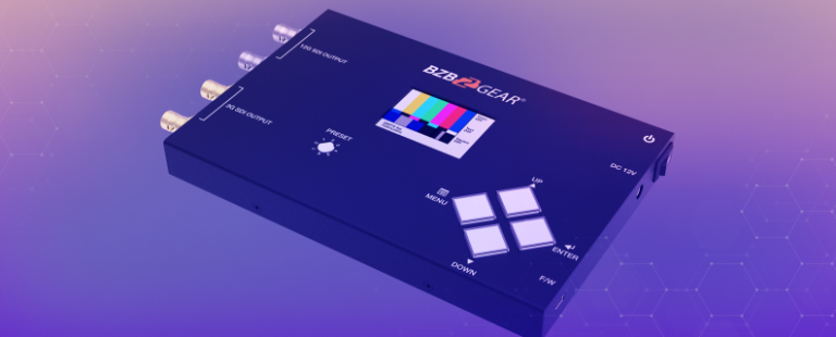 4K/1080P 12G-SDI Video Test Pattern Generator BG-SDITPG-G2