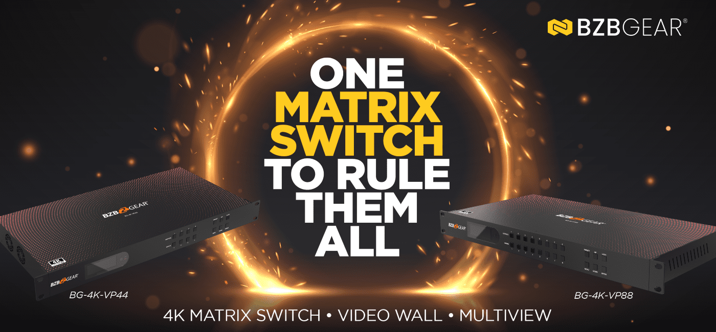 Unleash the Full Potential of Your AV System with All-in-One Video Distribution Solution | Bzbgear