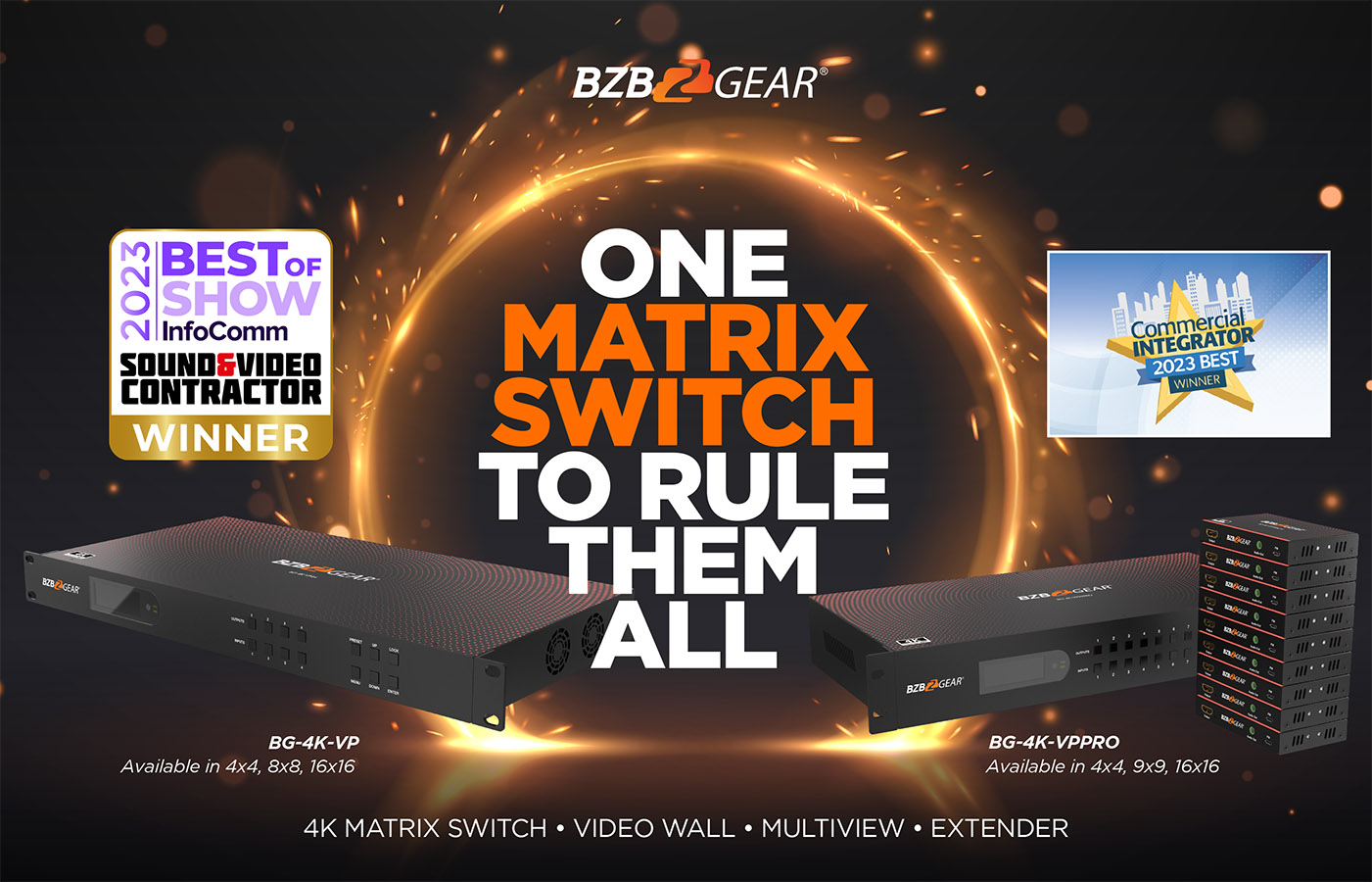 BZBGEAR’s Swiss Army Knives of AV Distribution Do it All Bzbgear