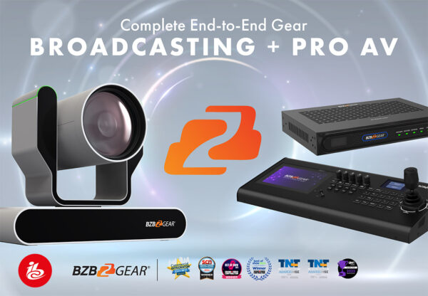BZBGEAR Future-Ready 8K and 4K Gear to Take Over IBC2024 | Bzbgear