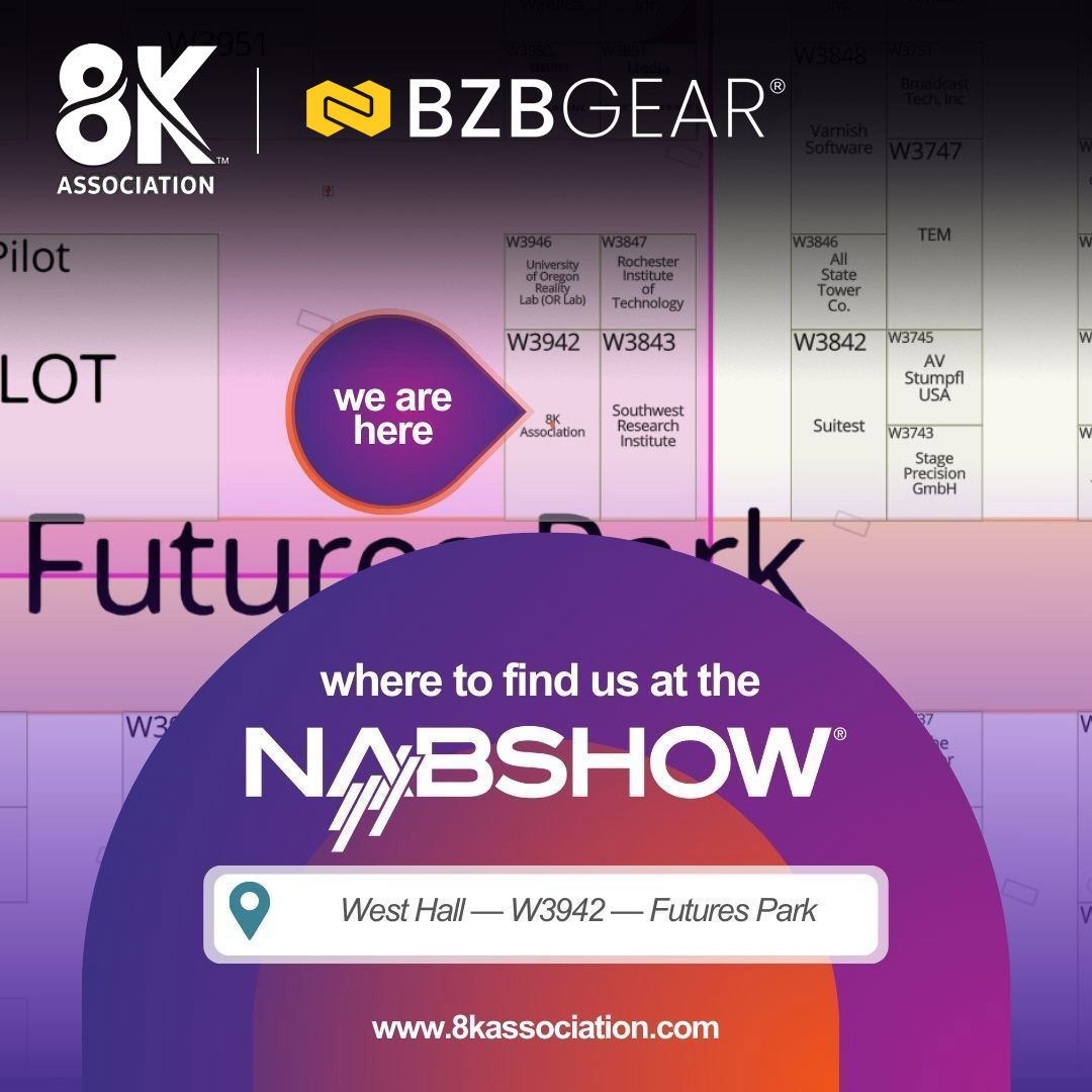 BZBGEAR Joins 8K Association at NAB Show 2025 to Demonstrate 8K ...
